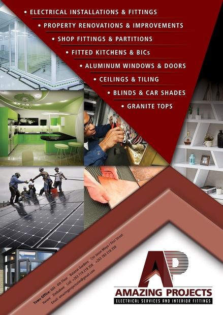 AMAZING PROJECTS PVT LTD | Head Office | Harare Zimbabwe | The Directory