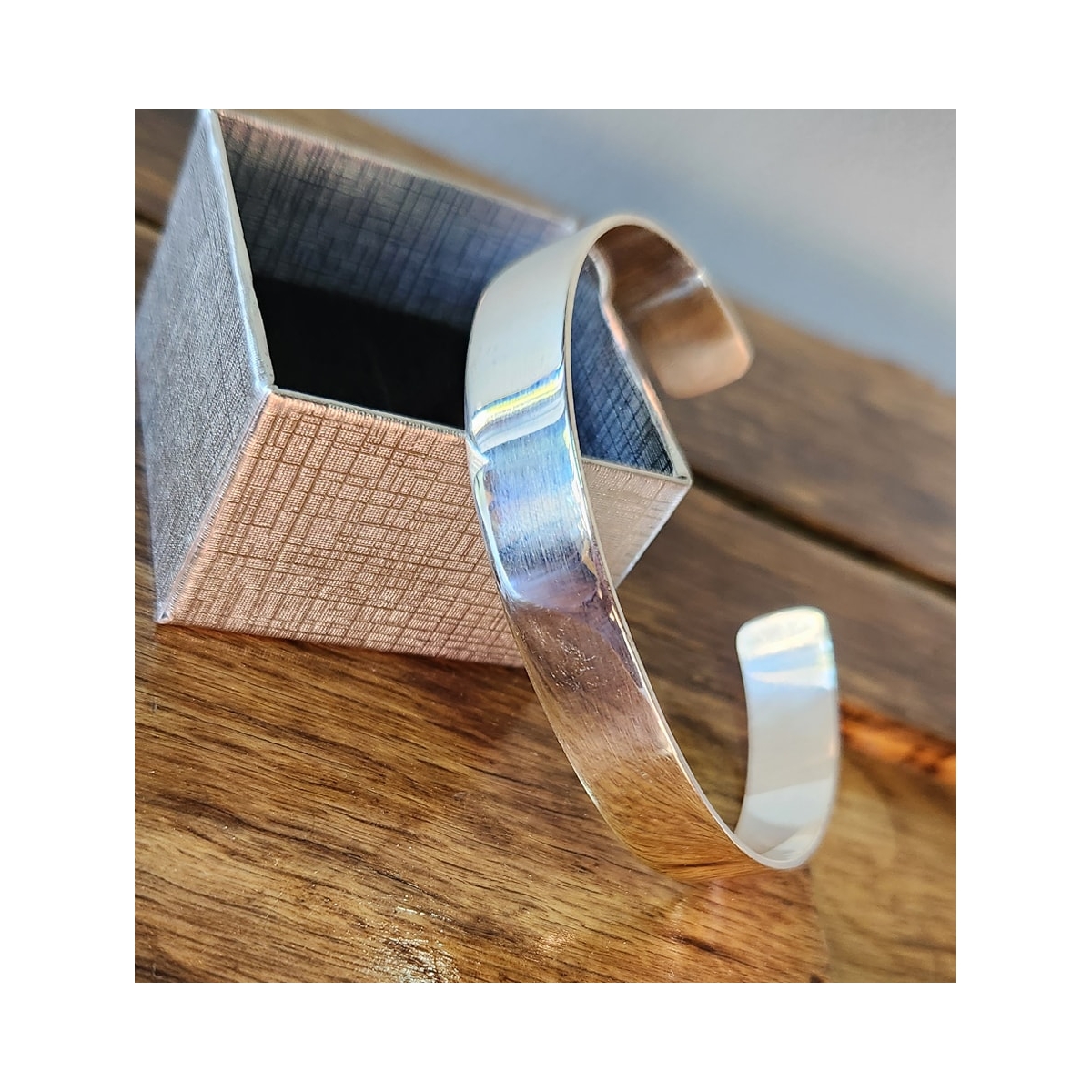 925 Sterling Silver Solid Cuff Bracelet - Brand New - US$ 140.00 ...